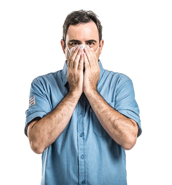 Respirador Descartável Concha 3M™ 8023, Carvão Ativado | 3M Brasil